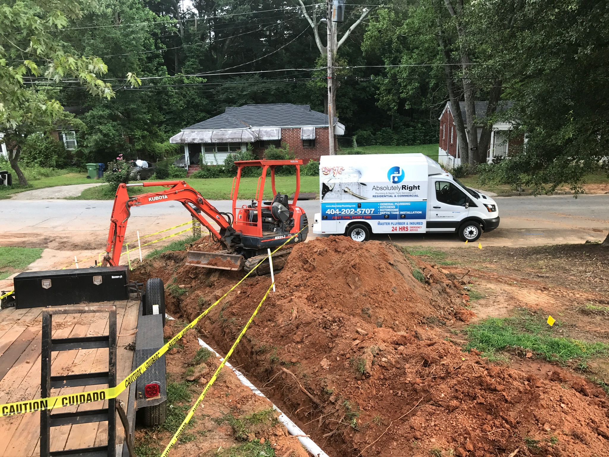 Water Lines - Absolutely Right Plumbing